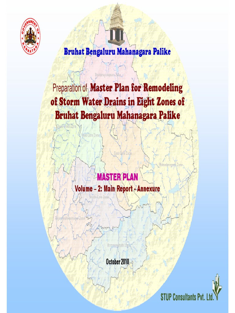 Final SWD Master Plan Volume-I Annexure | PDF | Precipitation | Storm Drain