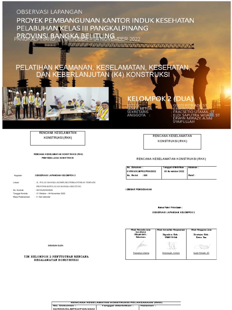 Presentasi Kelompok 2 RKK | PDF