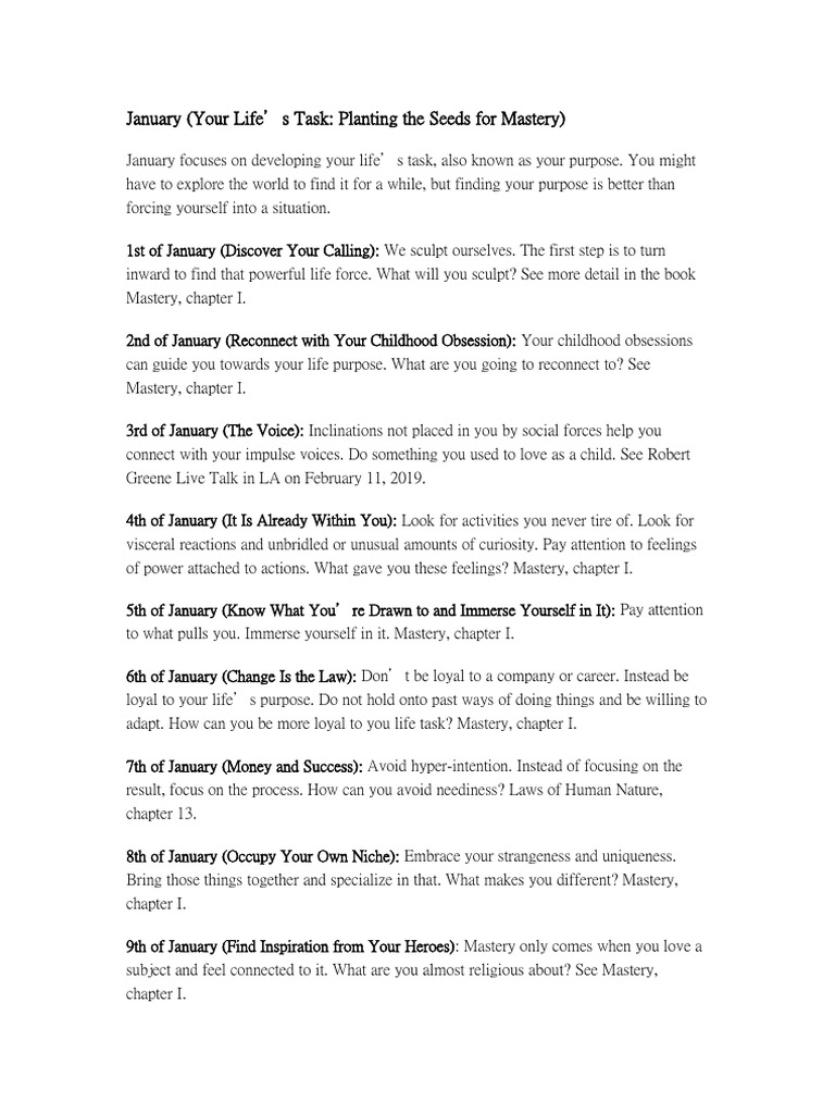 Daily Laws | PDF | Creativity | Mind