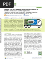 Analysis of A Secondary Autothermal Reformer Using A Thermodynamic POX ...