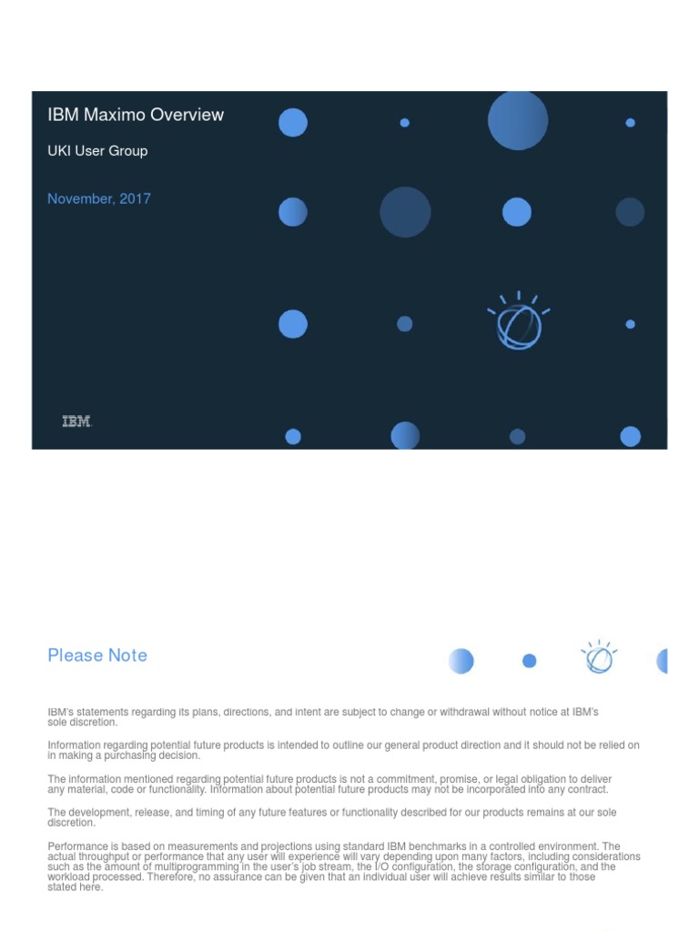 Dokumen - Tips Ibm Maximo Overview | PDF | Building Information Modeling | Ibm Db2