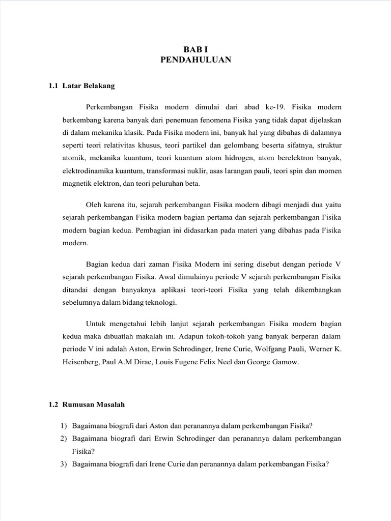 Dokumen - Tips - Makalah Periode Fisika Modern | PDF | Sains & Matematika