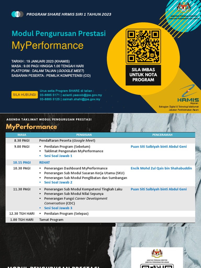 Slides Pengenalan Myperformance - Jan 2023 | PDF