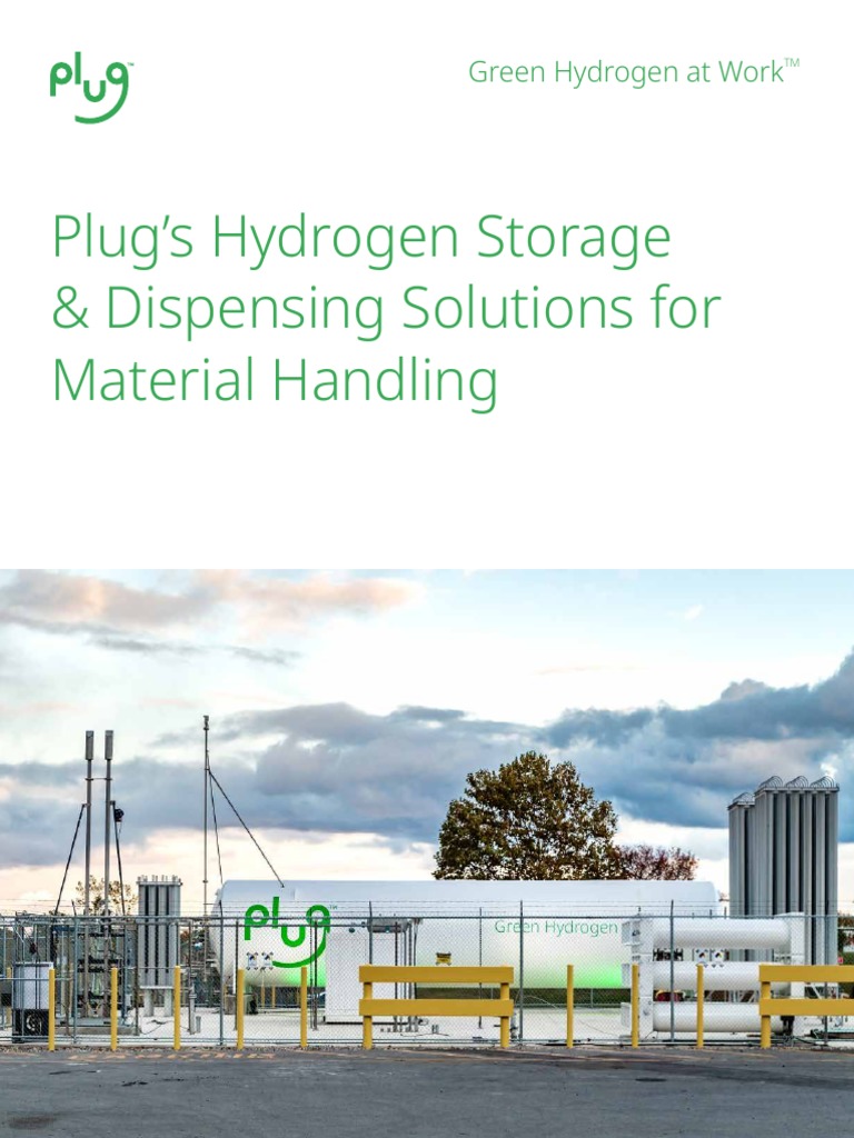Plug's End-to-End Green Hydrogen Solutions for Material Handling ...