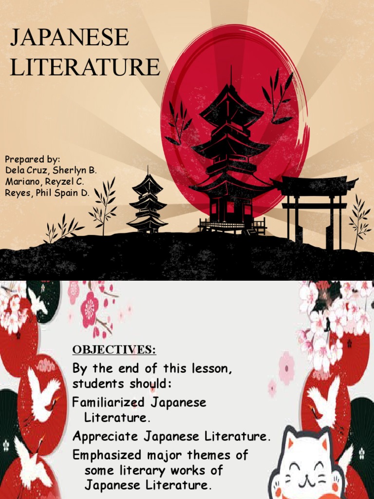 Group-4 Japanese Literature | PDF | Japanese Literature
