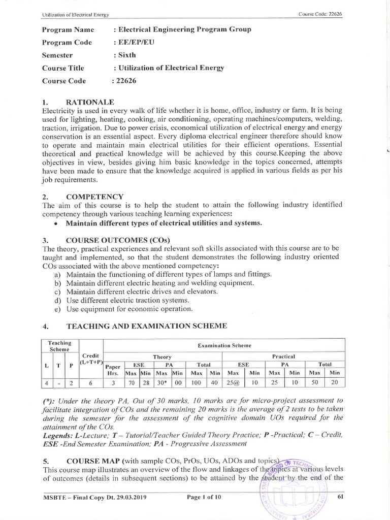Utilisation of Electrical Energy | PDF