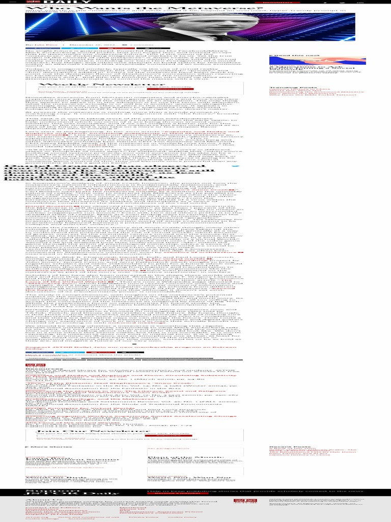 Metaverse Jstor Daily | PDF