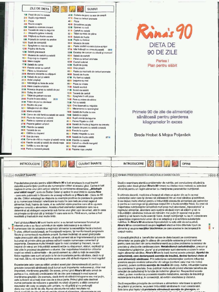 Dieta Rina 90 Carte | PDF