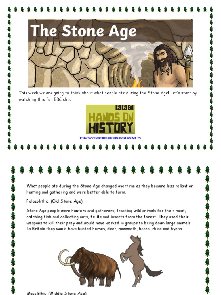 Exploring the Diets of Britain's Stone Age People: A Guide to What Was ...