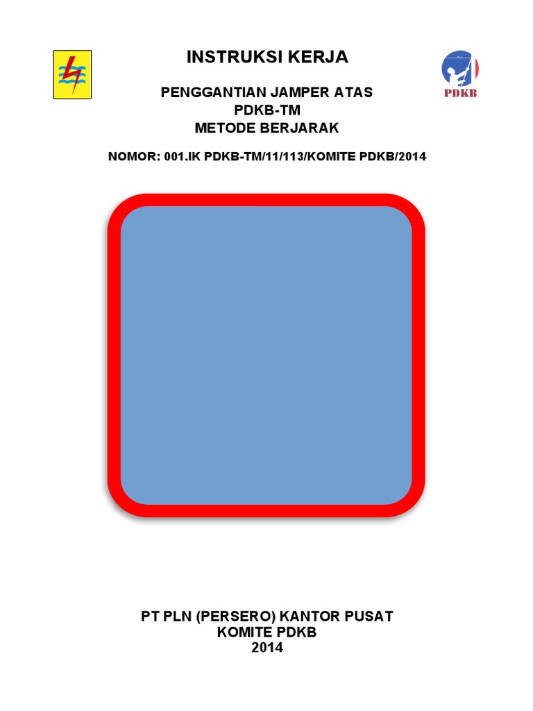 001 IK PDKB-TM Penggantian Jamper Atas Print | PDF