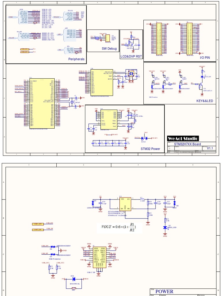 STM32H7xx SchDoc V11 | PDF