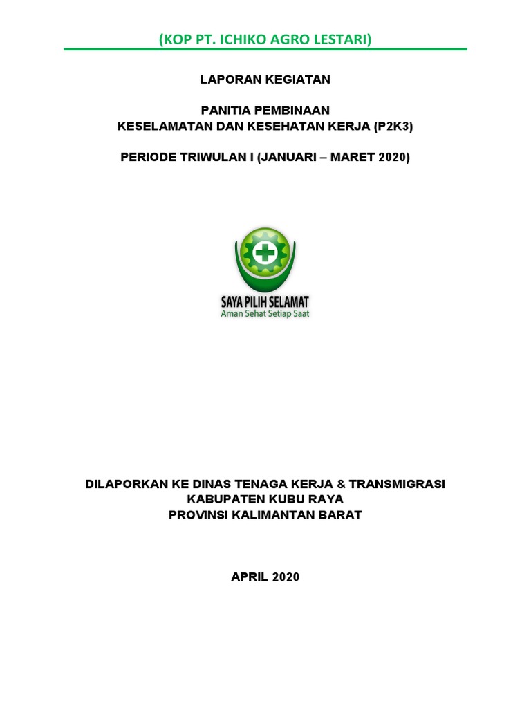 Laporan P2K3 | PDF