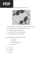 ACT Biology Practice Test DR Mai Abd El Salam 1 10 | PDF | Synapse ...