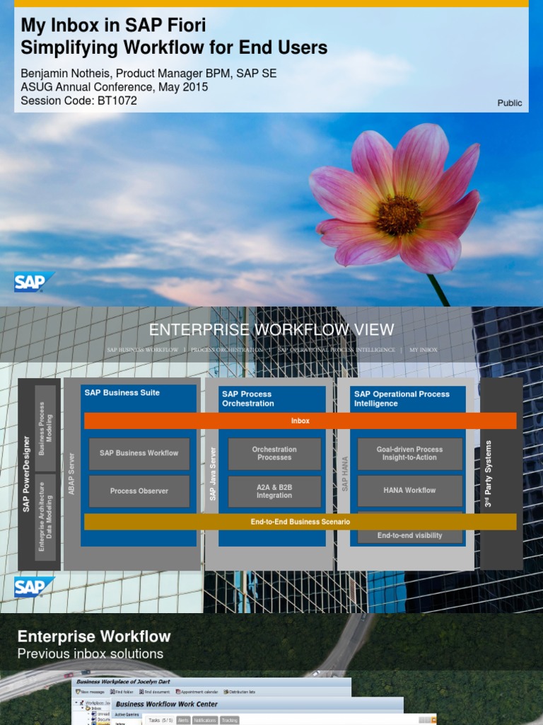 My Inbox in Sap Fiori Simplifying Workflow For End Users | PDF | Microsoft Outlook | Business ...