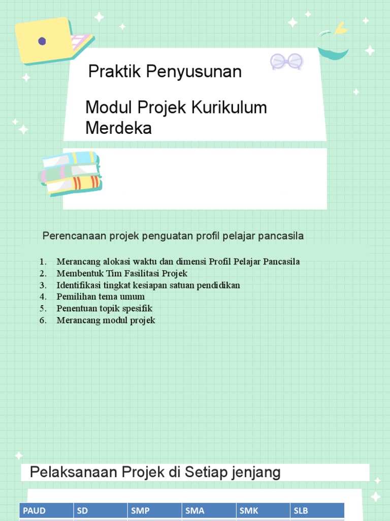 Hari Ke 4 Praktik Penyusunan Modul Projek Kurikulum Merdeka | PDF