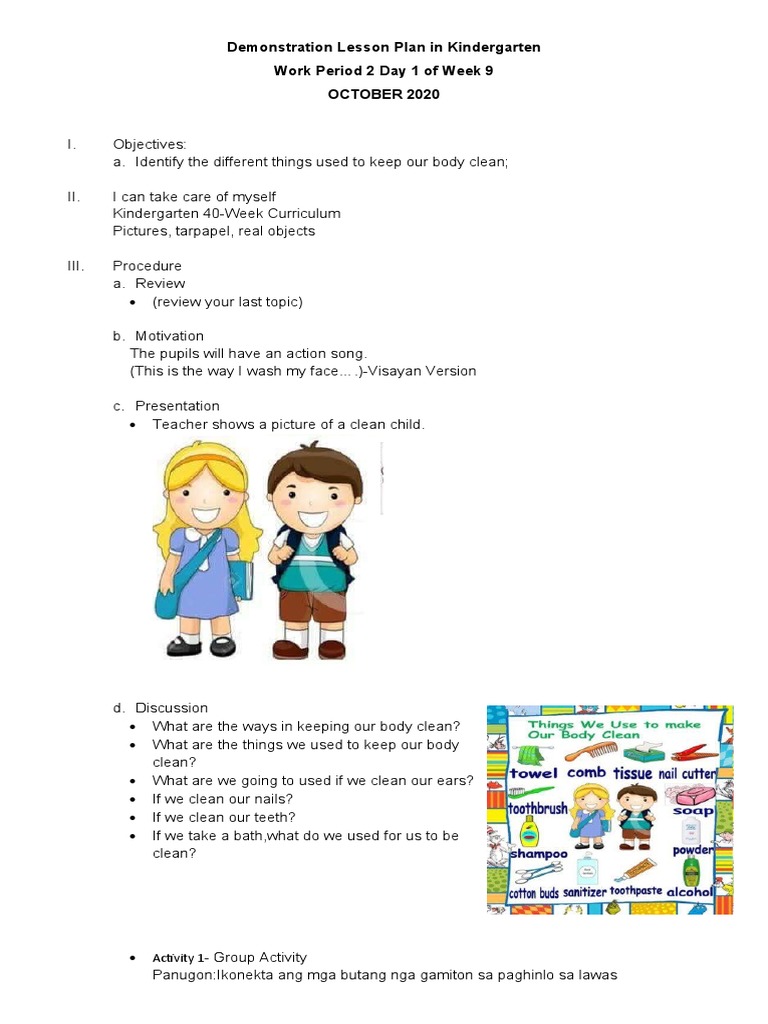 Co Lesson Plan in First Quarter First Observation | PDF