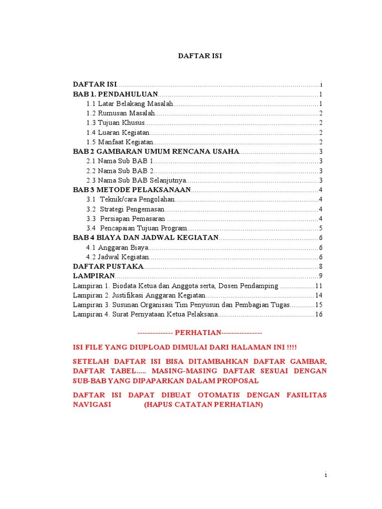 Template PKM K 2022 | PDF