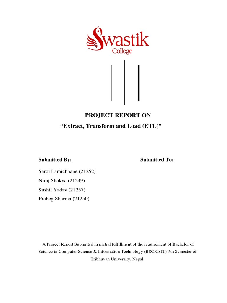 ETL Project Abstract | PDF