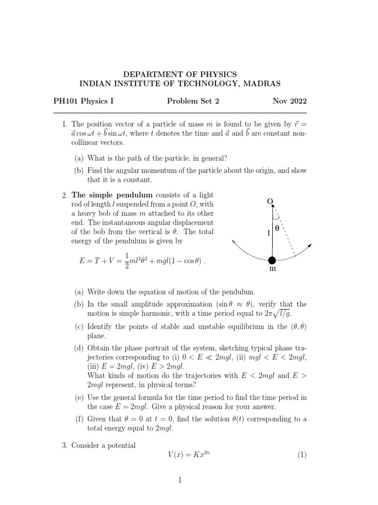 Tutorial 2 A | PDF | Equations Of Motion | Physical Quantities