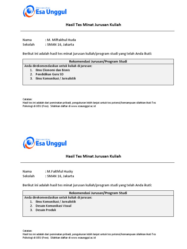 SMAN 16 Jakarta M Z | PDF