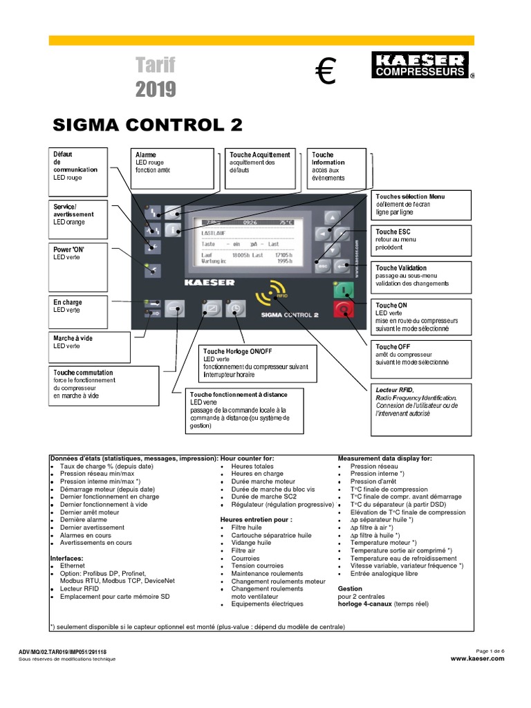 05.1 Sigma Control | PDF | Connectique | Électrotechnique