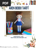 Melodi Doll Tarif Dosyasi: Tasarim/Pattern: Halime Kutun | PDF