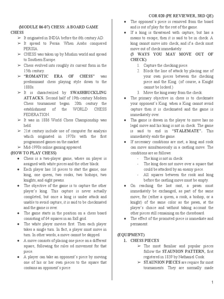 Cor 020 Pe Reveiwer 3RD QT 1 | PDF