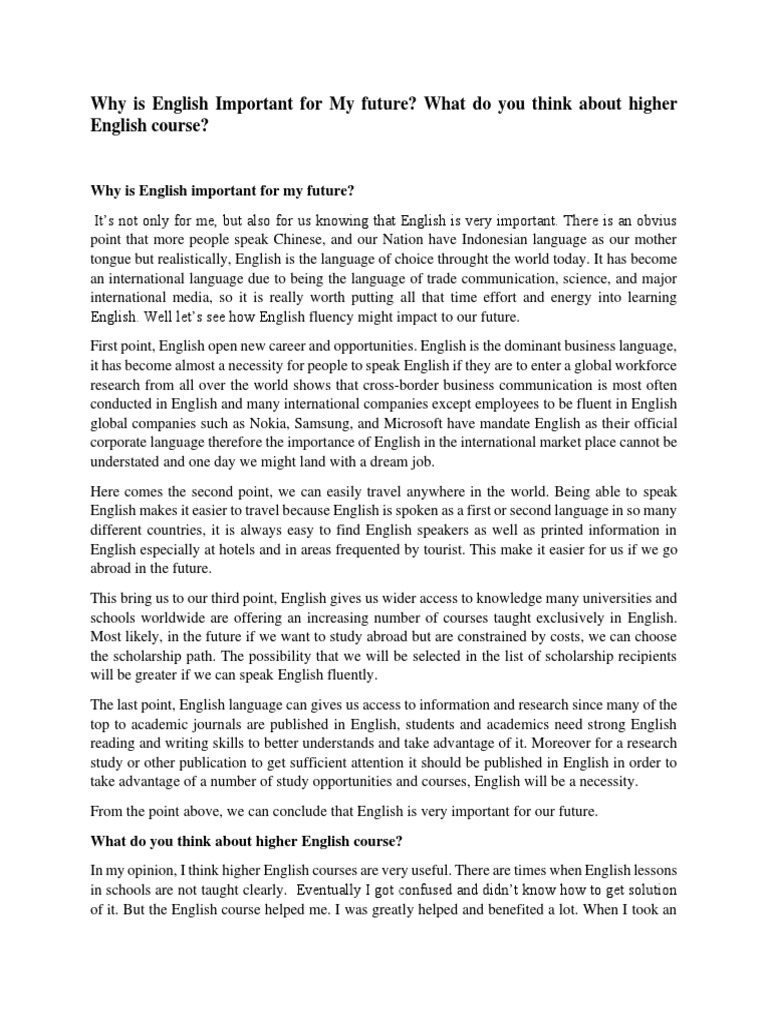 English Writing Competition - Marsya Revanda A. Putri - Sma Negeri 1 ...