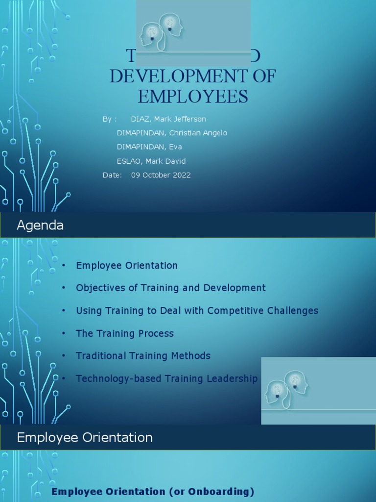 A Comprehensive Guide to Effective Employee Training and Development ...