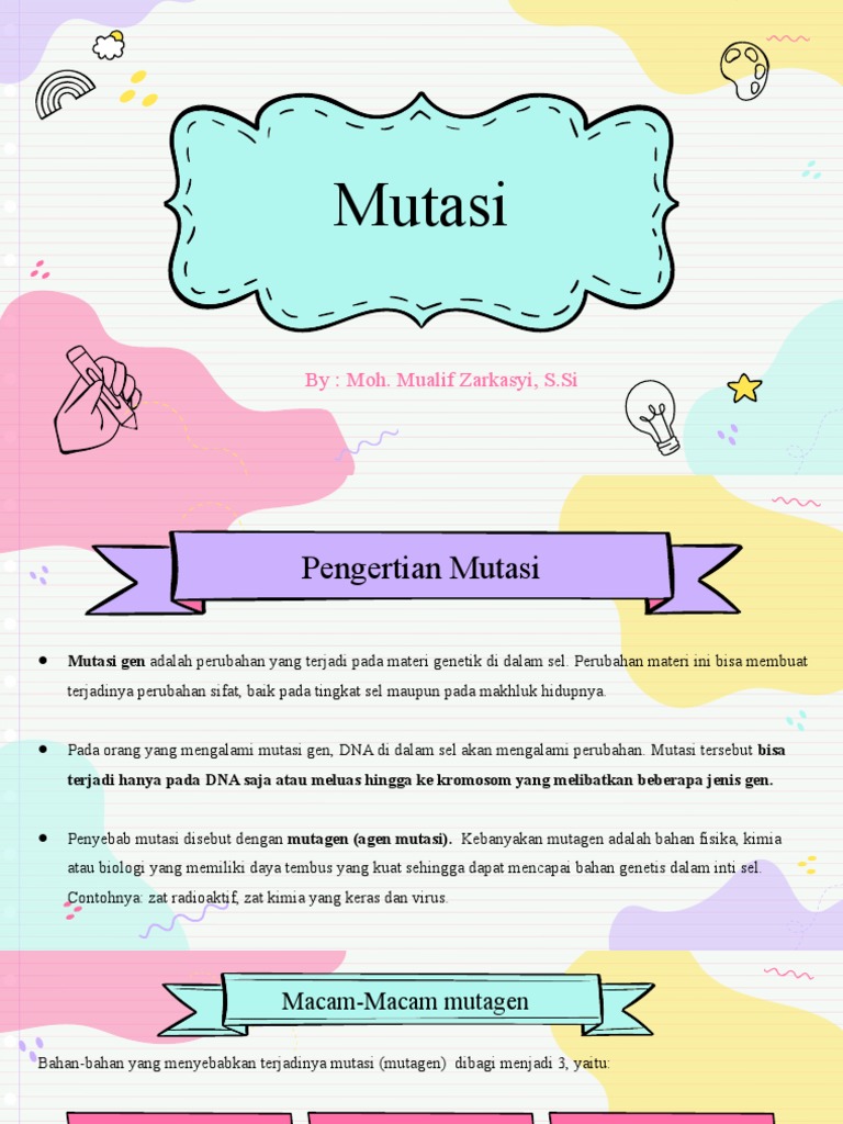 Mutasi | PDF | Sains & Matematika