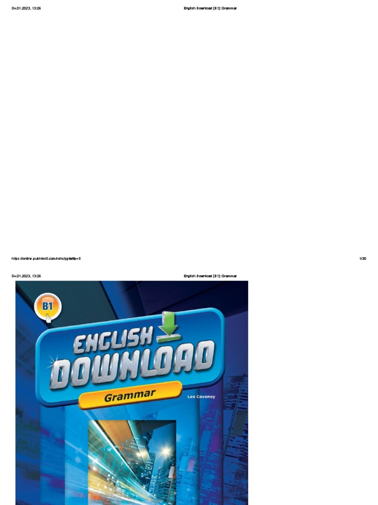 B1 English Grammar Guide PDF | PDF