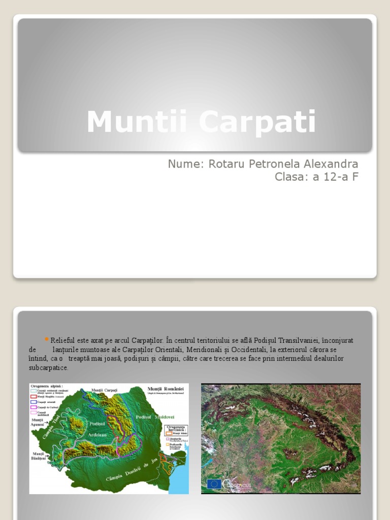 Muntii Carpati | PDF