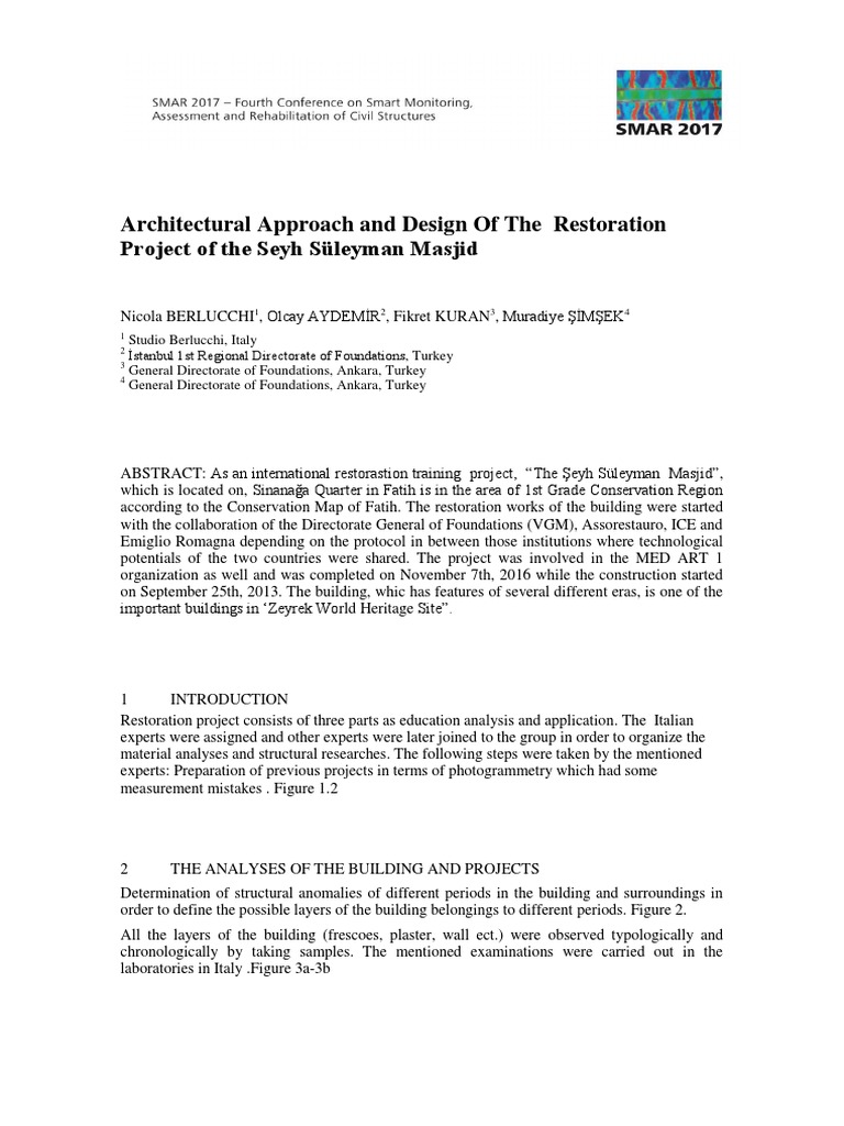 Architectural Approach and Design of The | PDF