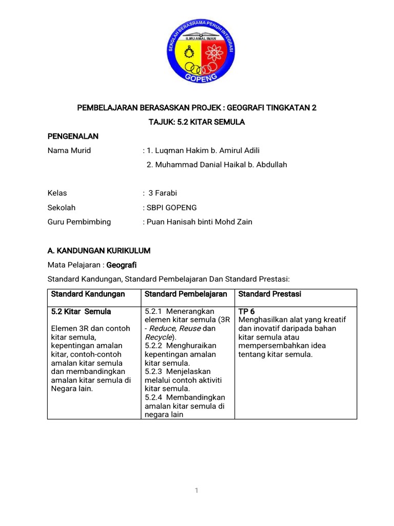 PBL Geo Ting.3 | PDF