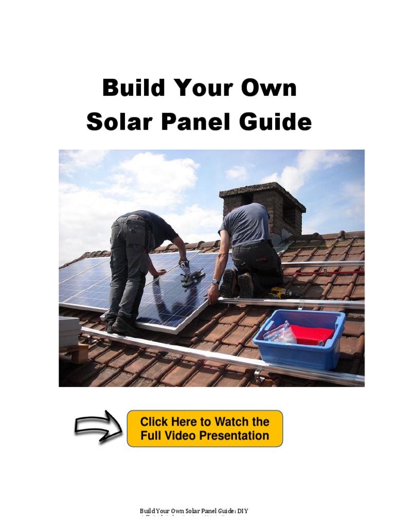 DIYSolar Panel Guidev 1 | Download Free PDF | Power Inverter | Solar Power