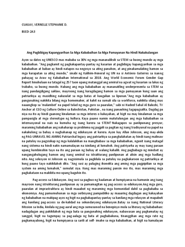 Ugnayan NG Wika 1 | PDF