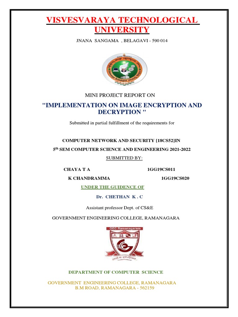 CNS Final Project | Download Free PDF | Encryption | Cryptography