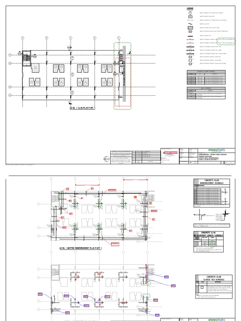 Mark Up L2 Slab (Zone 1) | PDF | Concrete | Composite Material