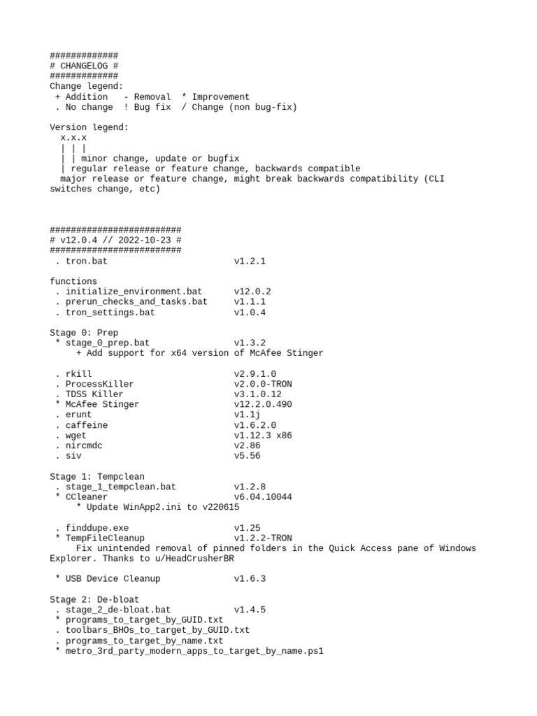 Changelog v12.0.4 Updated 2022 10 23 | PDF | Antivirus Software | Booting