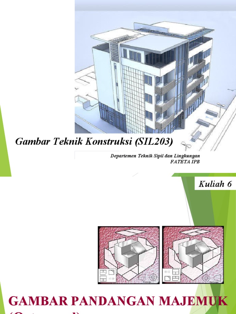 Gamtek SIL 5 Proyeksi Ortogonal | PDF