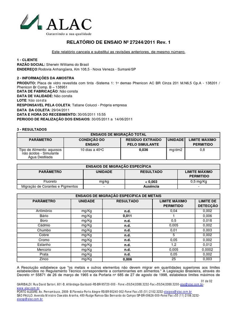 Phenicon AC BR Cinza 201 M.N6,5 Cp.a - 138201&951 - Sistema de Pintura ...