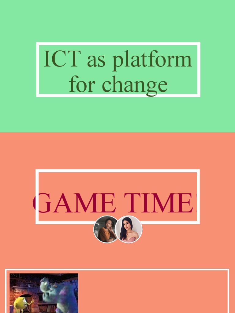 ICT As Platform For Change | PDF | Media (Communication) | Information ...