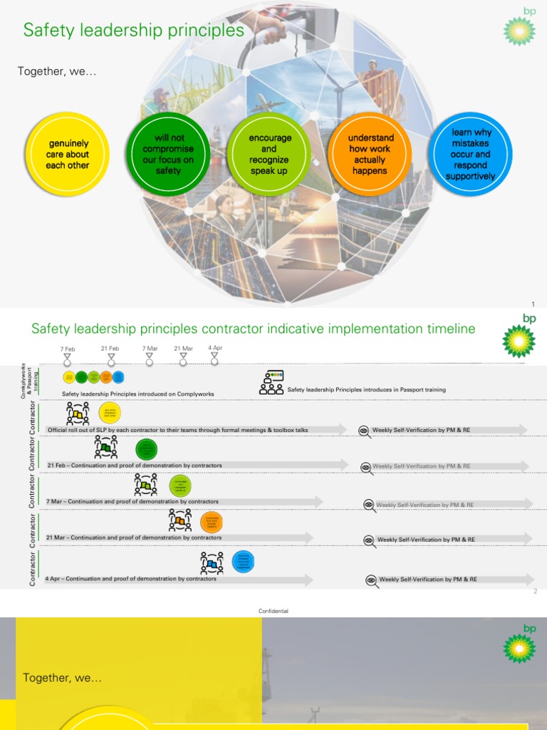 Safety Leadership Principles | PDF