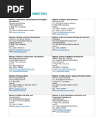 Mine Contacts Directory | PDF | Minerals | Mining
