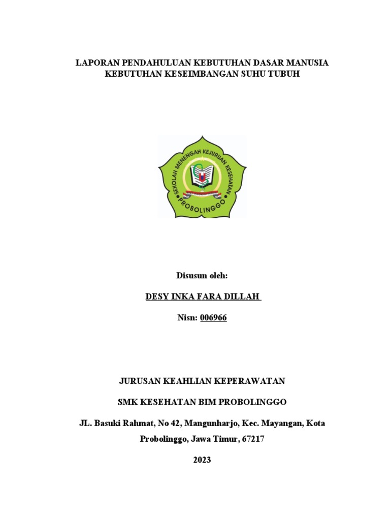 LP Suhu Revisi | PDF