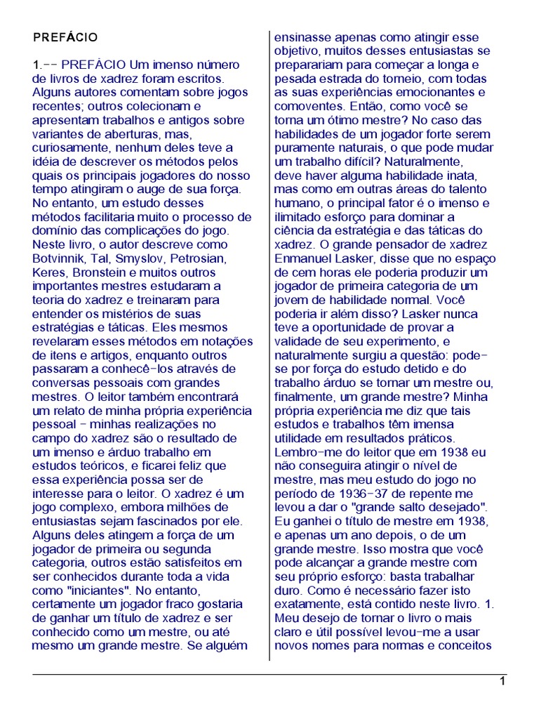 Kotov Pense Como Um Grande Mestre | PDF | Xadrez | Pensamento