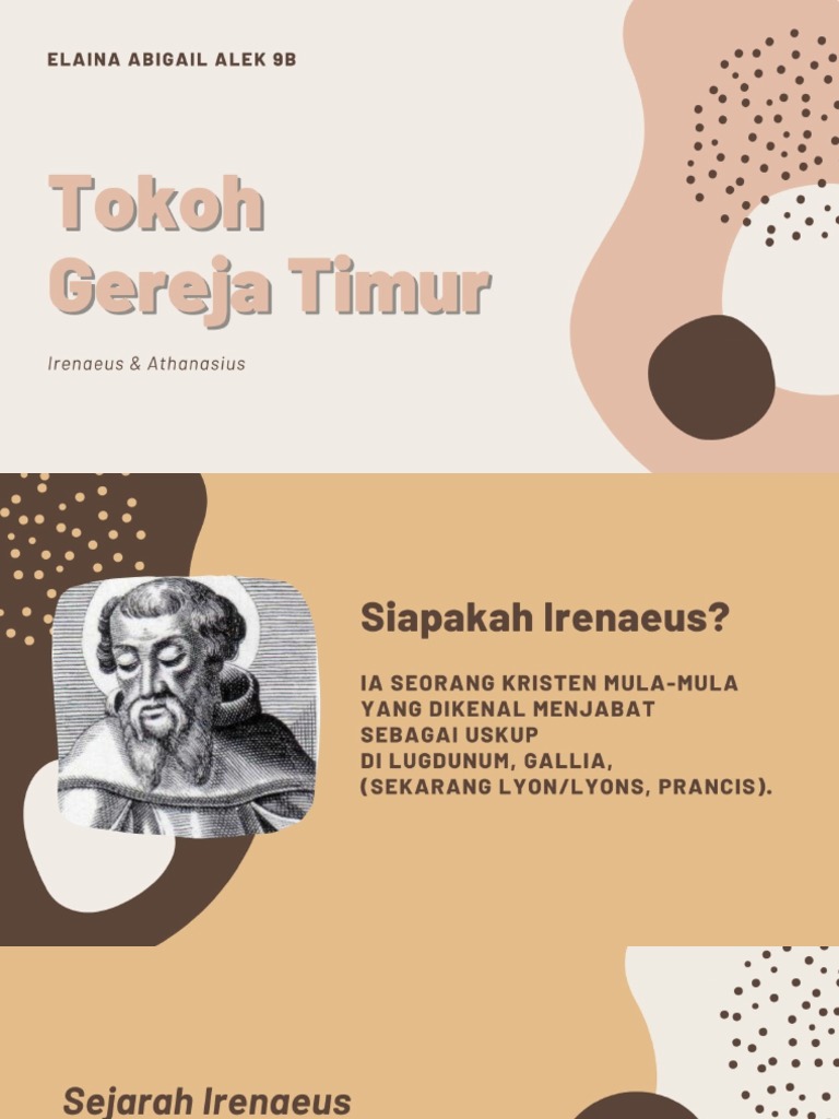Pak - Tokoh Gereja Timur | PDF