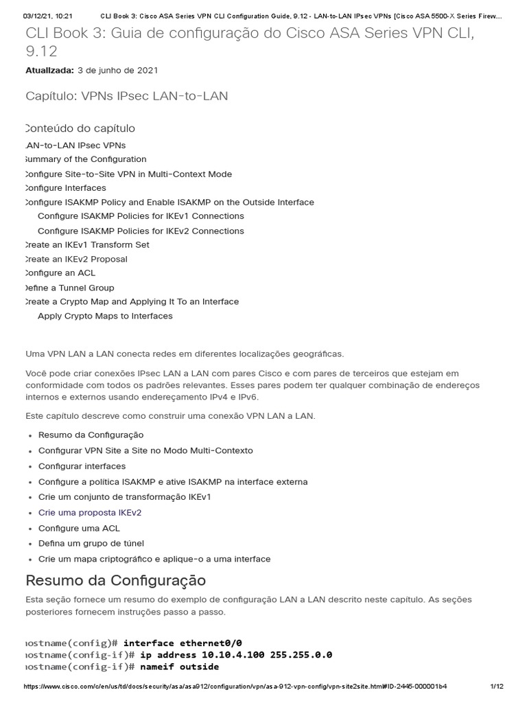 VPN Explicação Cisco Material Bom | PDF | Rede Privada Virtual (VPN ...