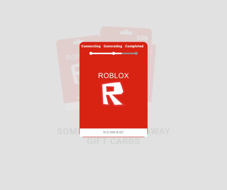 Roblox Gift Card Generator 2021 | PDF