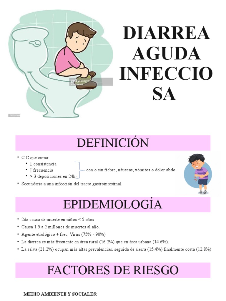Diarrea Aguda Infecciosa | PDF | Diarrea | Escherichia coli